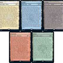 新品 MTG Secret Lair The Full-Text Landsの通販 MTG販売所＠複数購入で割引します。（88303973 ...