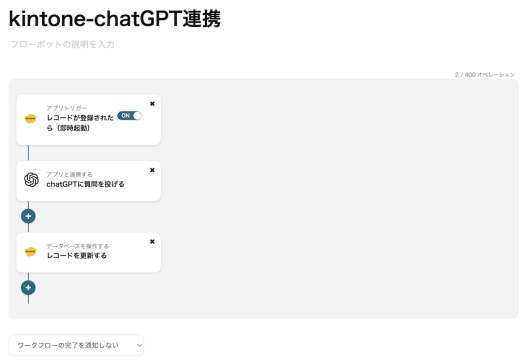 kintoneからChatGPTへ作業依頼をしてみよう（Yoom連携） | キントマニア | kintone活用ブログ