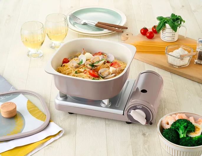 #小型カセットこんろ イワタニより、1～2人使用に最適なカラフルな「カセットフ… | 家電BOX /カデンボックス/kadenbox