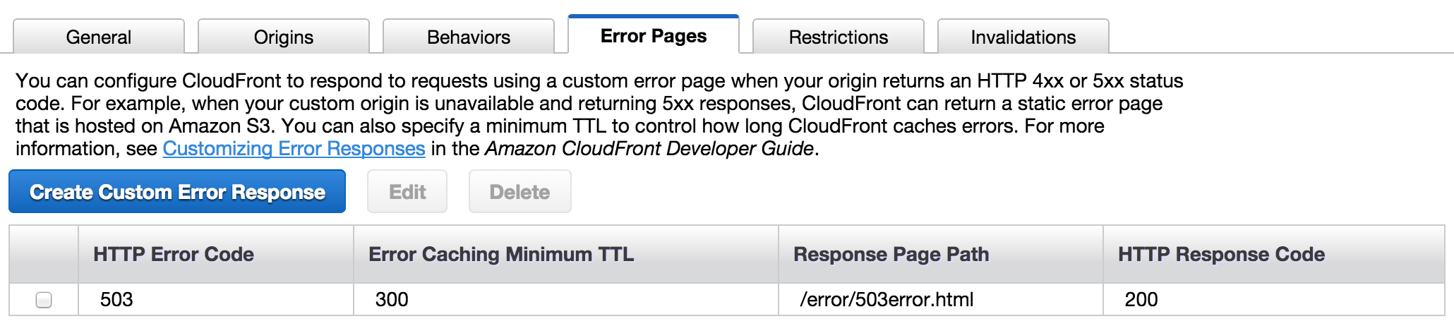 Cloudfront：カスタムエラーページのキャッシュ時間を正確に理解する #AWS - Qiita