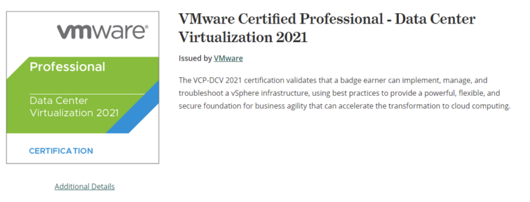 VMware認定資格関連情報 まとめ (VCP VCAP 2022) | Lab8010
