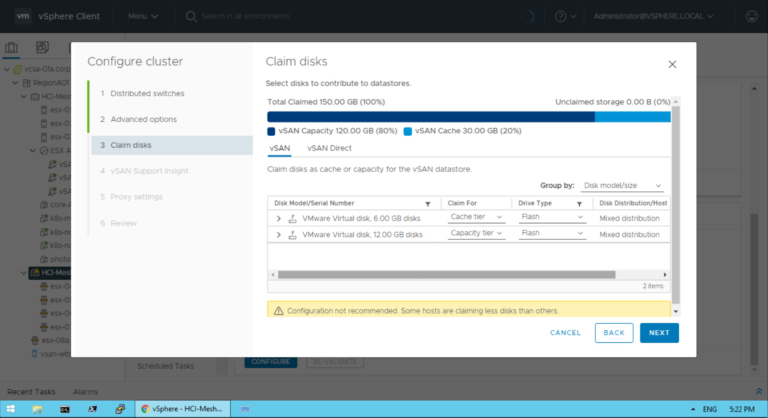 【VMware Hands on Labで検証シリーズ】vSAN HCI Meshを試す – 構成編 | Lab8010