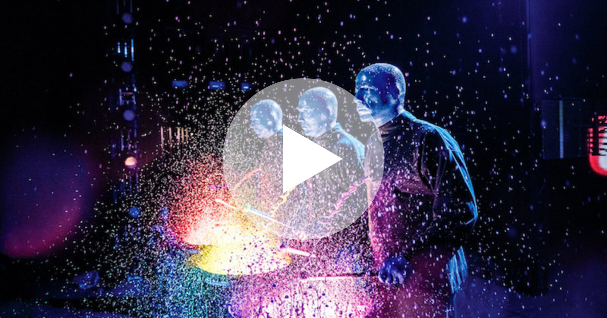 スケールアップした“BLUE MAN GROUPワールドツアー”が2019年5月に日本初上陸！ - LOCARI（ロカリ）