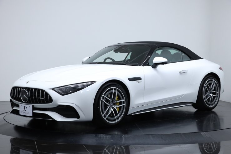 AMG SLクラス SL43 ワンオーナー 走行距離50キロ未満 新車コンディション 純正20インチアルミ ヘッドアップディスプレイ MBUX ...