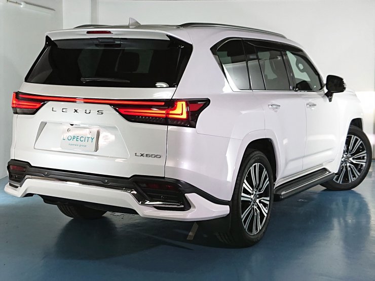 レクサス LX LX LX600 モデリスタエアロ マークレビンソン リアエンターテインメント 純正22インチ鍛造アルミ デジタルインナーミラー ムーンルーフ クールボックス プロジェクシ ...