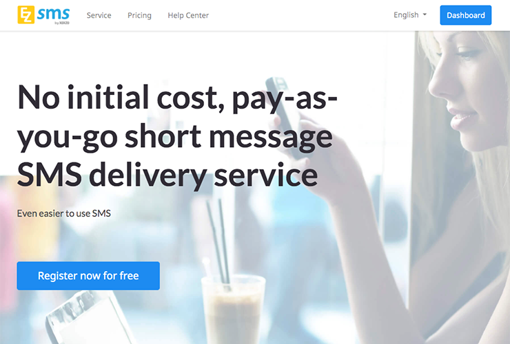 低価格、低コスト、初期費用なしの国内・国際ショートメッセージSMS配信サービスEZSMS
