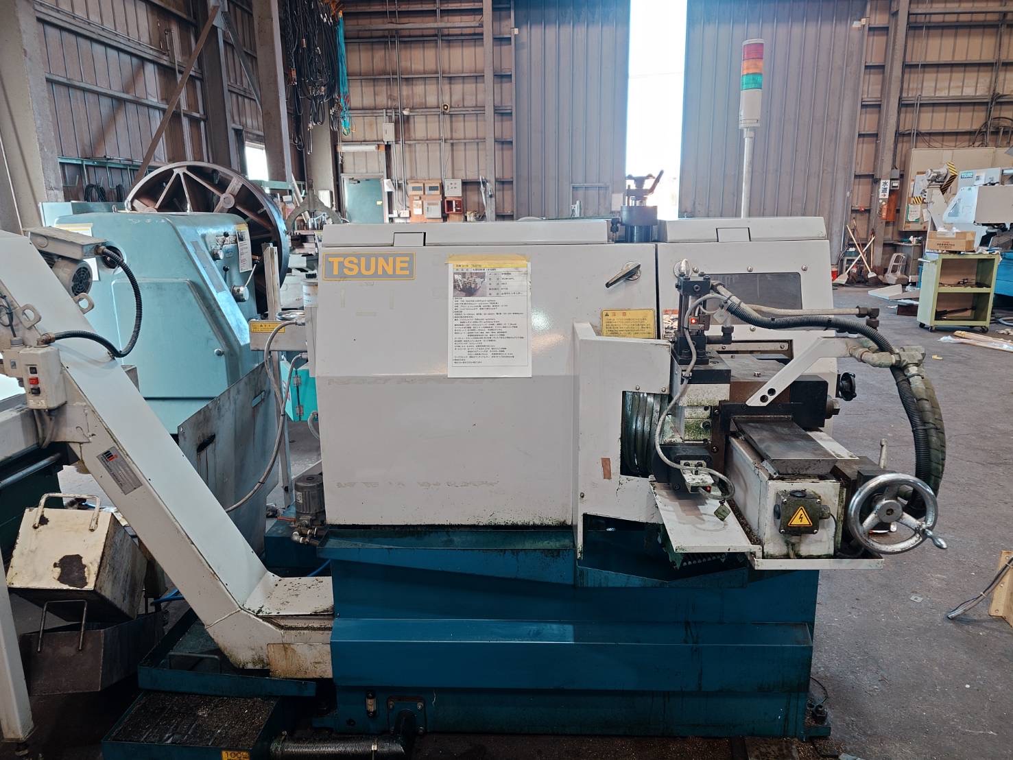 TSUNE 丸棒(鉄筋)切断機 TK5M-90PL | マシンライフ