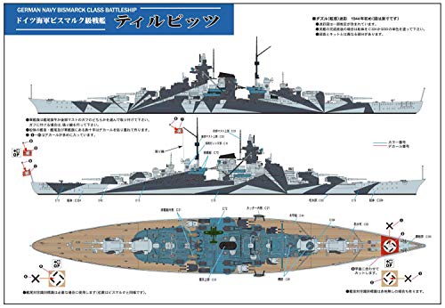 Battleship Bismarck Paint Scheme