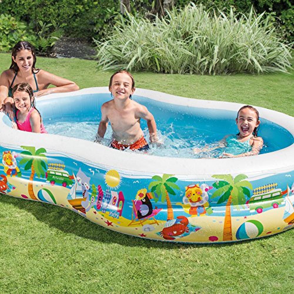 INTEX INTEX (Intex) Swim Center Paradise Seaside pool 262 × 160 × 46cm ...