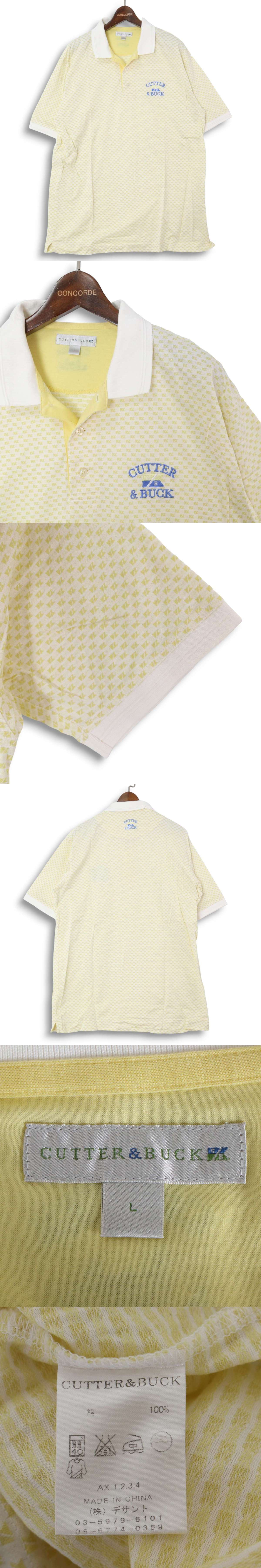 Yahoo!オークション - CUTTER&BUCK カッター＆バック 春夏 ロゴ刺繍 ロ...