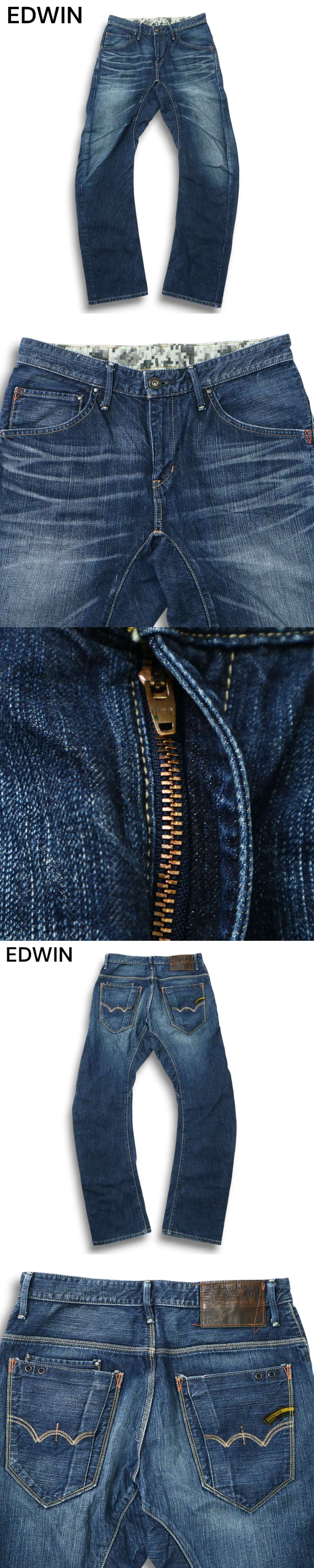 【樂淘letao】日本代購代標第一品牌－EDWIN エドウィン EF503 E-FUNCTION★ 通年 USED加工 バナナシルエット デニム パンツ ジーンズ Sz.30 メンズ ...