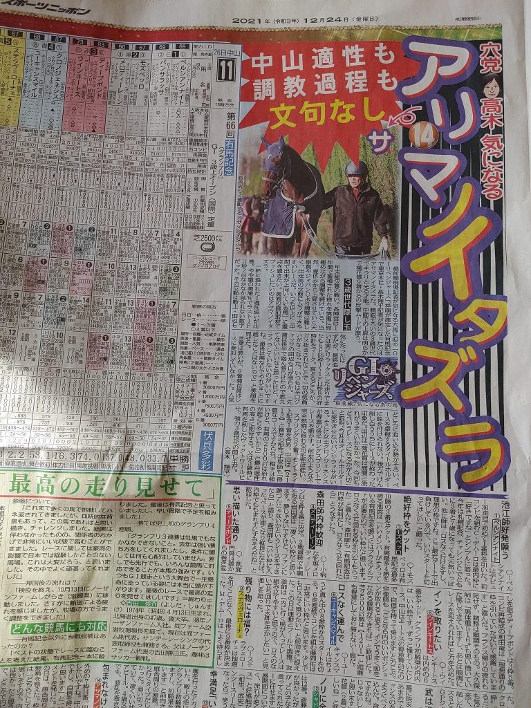 嗚呼！有馬！！ | 前野牧場
