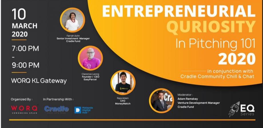 Entrepreneurial Curiosity in Pitching 101 | Peatix