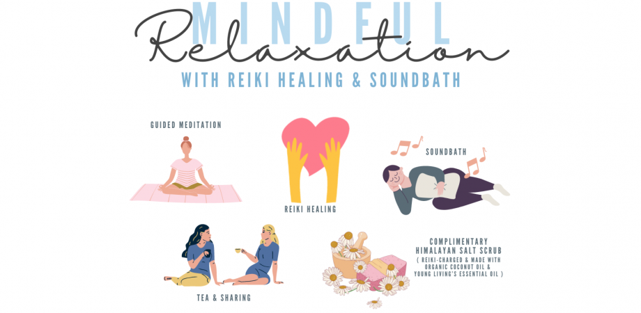 Mindful Relaxation with Reiki Healing & Soundbath [FULL] | Peatix