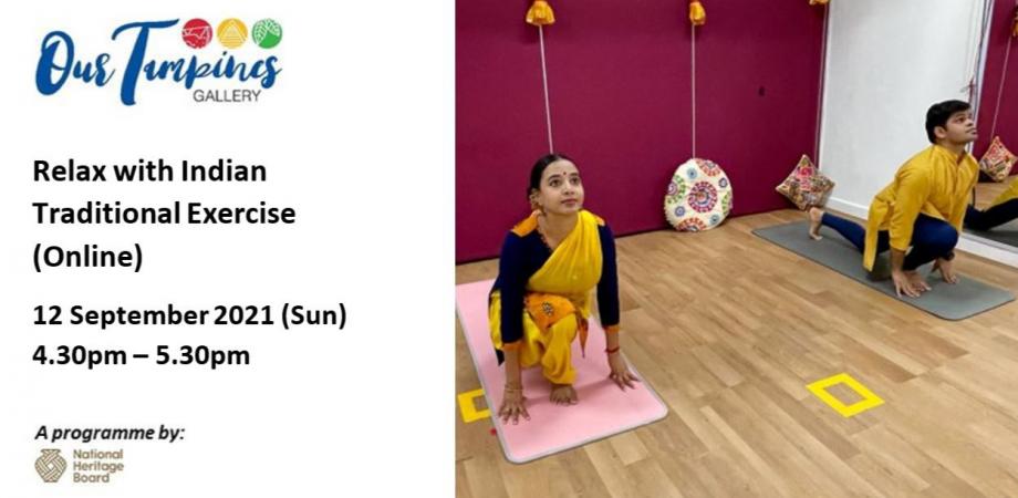 Relax with Indian Traditional Exercise (Online), 12 September 2021 | Peatix