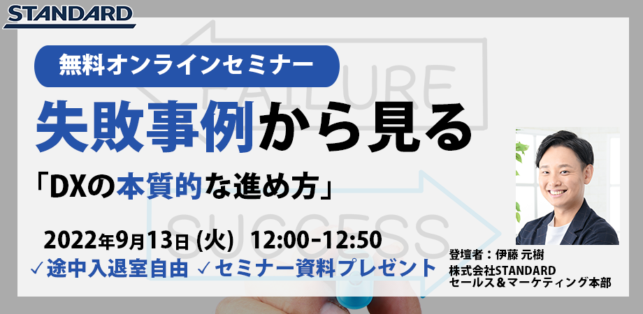 “失敗事例”から見る「DXの本質的な進め方」 | Peatix