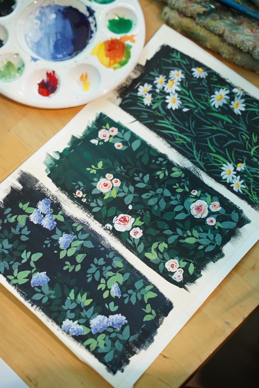 Floral Garden Gouache Workshop | Peatix
