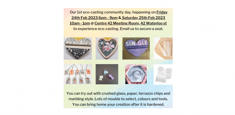 Community Day: Eco-casting Saturday 25th Feb, 10am - 1pm | Peatix
