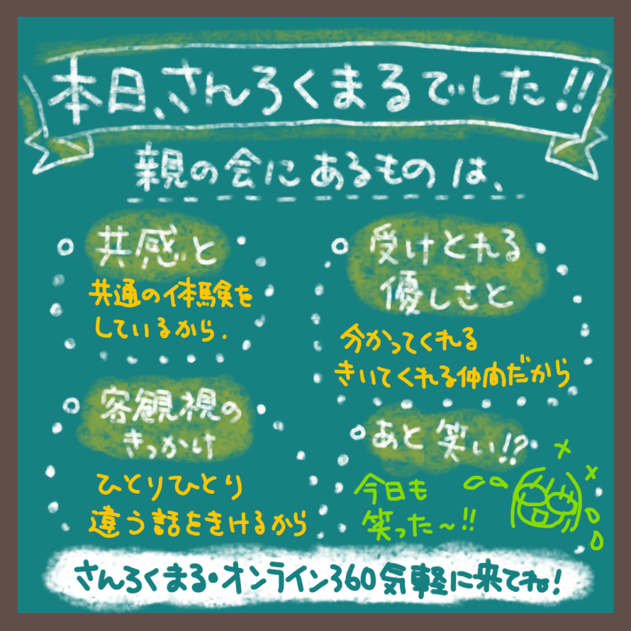 『オンライン360』3月 〜お子さんのひきこもり状態に寄り添う親の会〜 | Peatix