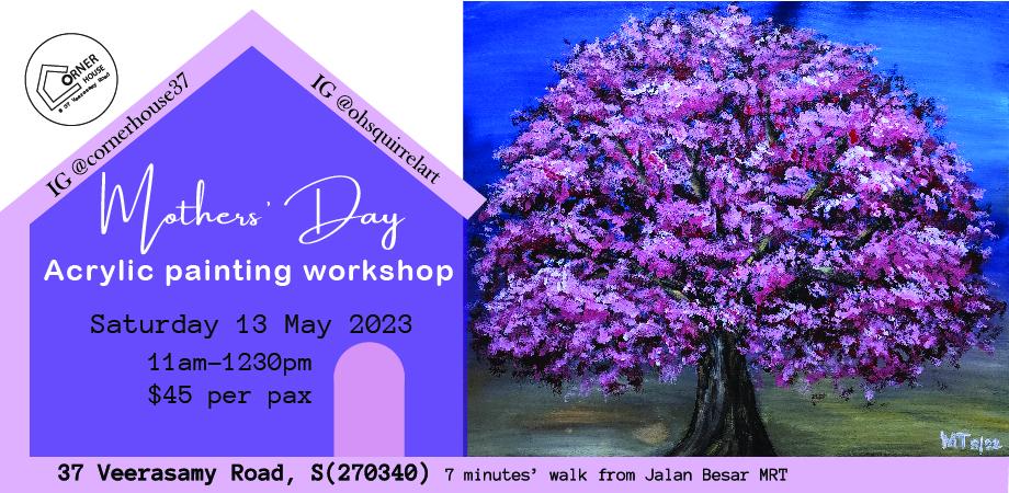 Mothers' Day Acrylic Painting Workshop | Peatix