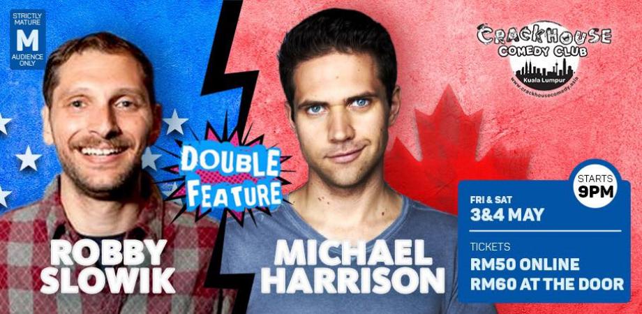 Crackhouse Comedy Presents : Double Header! Michael Harrison (CAN ...