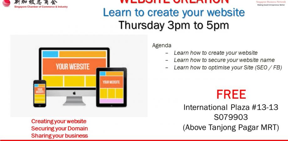 Free Website Creation Class - Learn How to Create Website | Peatix