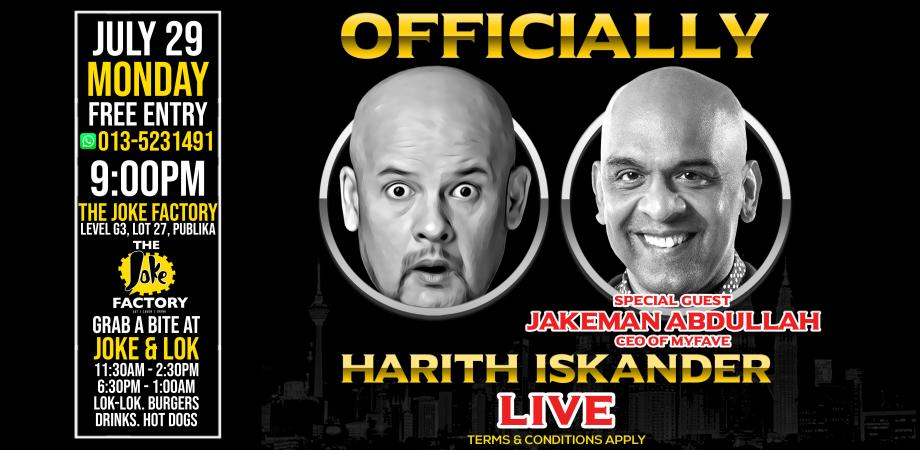 OFFICIALLY HARITH ISKANDER | Peatix