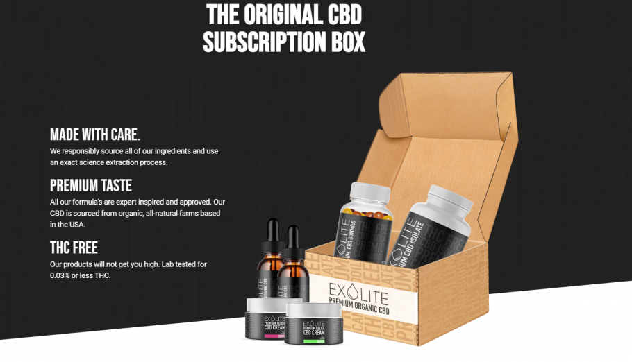 ExoLite CBD Box | 100% Legit ExoLite CBD [Ingredients of ExoLite CBD ...