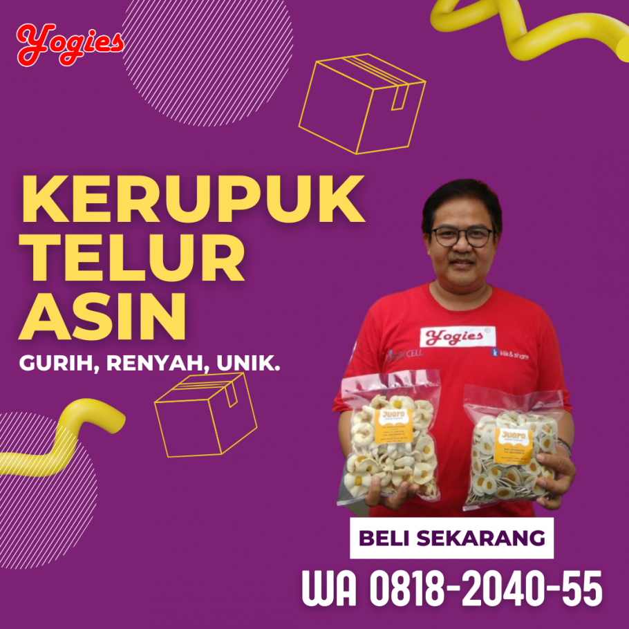 KTA YOGIES 0818-2040-55, Produsen Kerupuk Telur Asin Di Rembang | Peatix