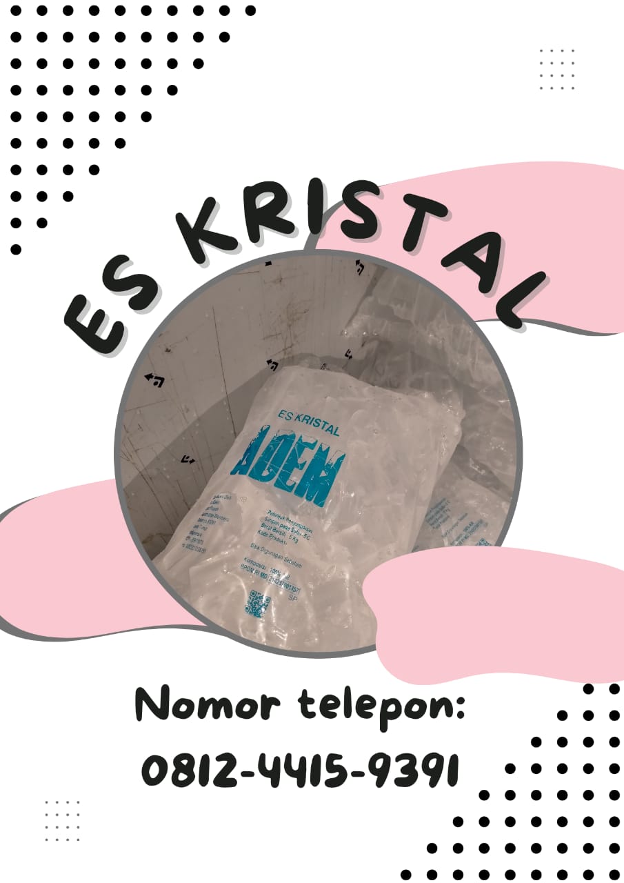 PROMO, TELP:0821-4415-9391, Beli Es Batu Kristal 1 Kg Ngaresrejo ...