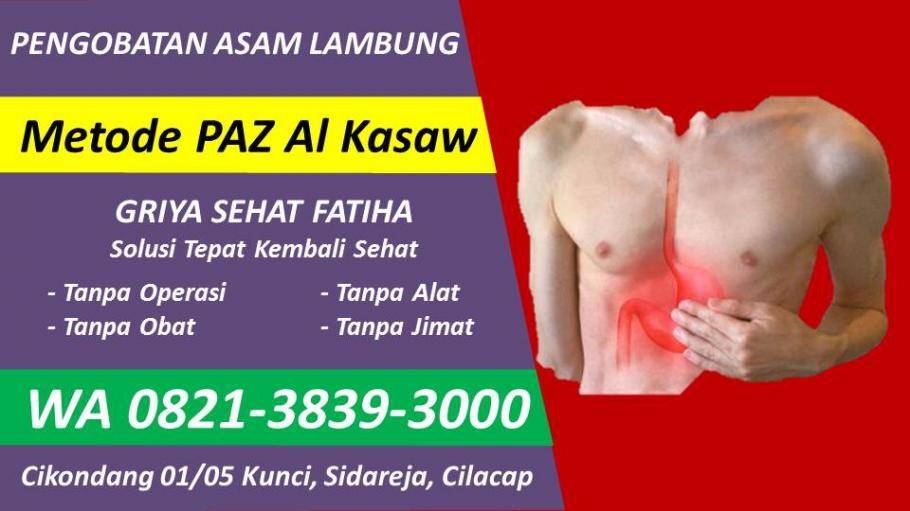 TANPA OBAT, WA 0821-3839-3000, Pengobatan Asam Lambung Parah Cilacap | Peatix