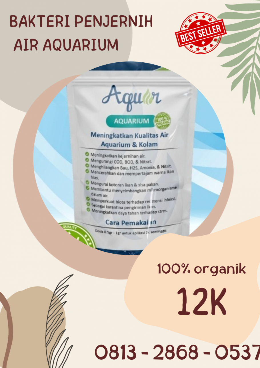 Produsen Bakteri Penjernih Air Aquarium | Peatix