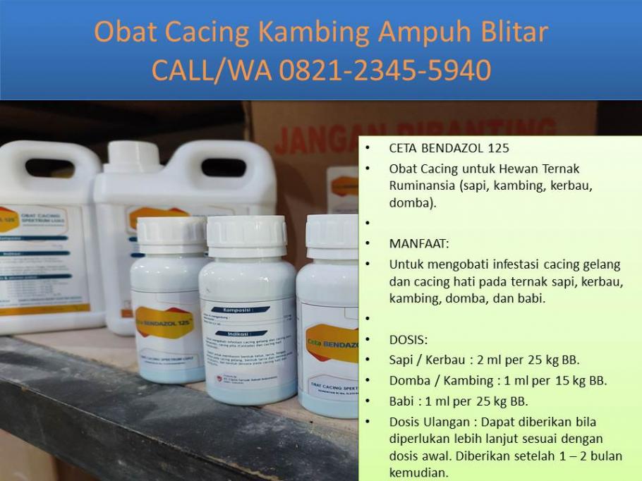 [KUALITAS TERJAMIN]CALL/WA 0821-2345-5940, Obat Sapi Cacingan Blitar ...