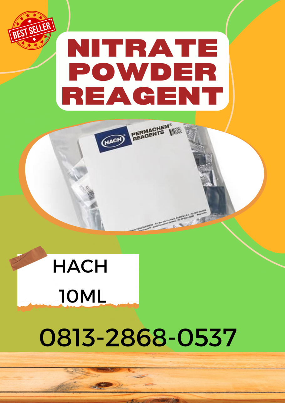 Produsen Nitraver 5 Nitrate Reagent Powder Pillow Msds TERLARIS, CALL ...