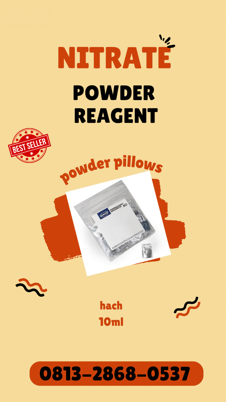 Produsen Nitraver 5 Nitrate Reagent Powder Pillows Msds TERLARIS, CALL ...