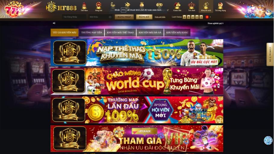 KHUYẾN MÃI NHÀ CÁI HF888 – HF888 – NHÀ CÁI HF888 | Peatix