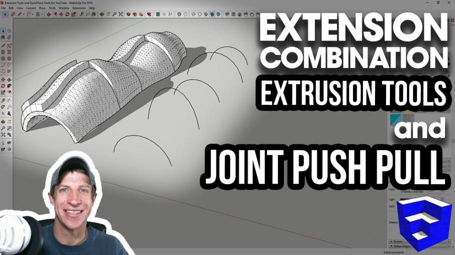 Modeling With Joint Push Pull In Sketchup Sketchup