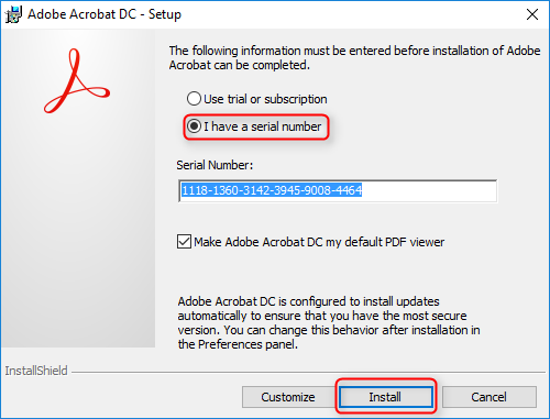 Acrobat Xi Pro Serial Number