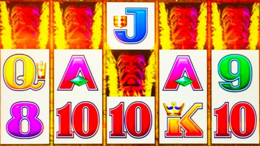 Tiki Torch Slot Machine