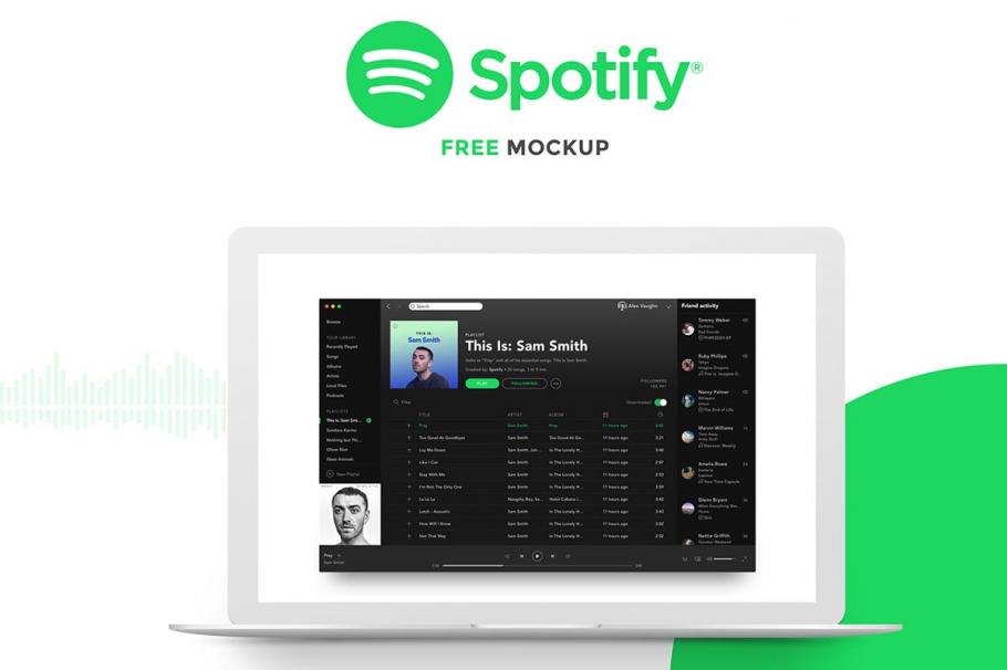 Spotify Cover Template Psd Free | Peatix