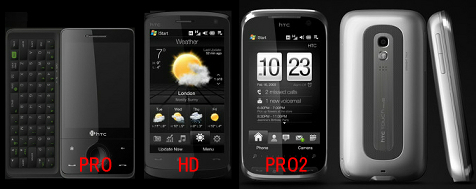 pocketgames PDA秘宝館 » Blog Archive » Rhodium（Touch PRO 2）とTopaz（Touch ...