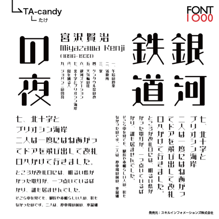 TA-candy | スキルインフォメーションズ株式会社 | REALTYPE