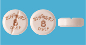 カンデサルタン錠8mg「DSEP」[高血圧症]（第一三共エスファ株式会社）| 処方薬 | お薬検索 | HelC（ヘルシー）