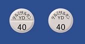 テルミサルタン錠40mg「YD」（株式会社陽進堂）| 処方薬 | お薬検索 | HelC（ヘルシー）