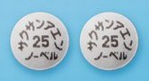 酢酸亜鉛錠25mg「ノーベル」[低亜鉛血症]（ダイト株式会社）| 処方薬 | お薬検索 | HelC（ヘルシー）