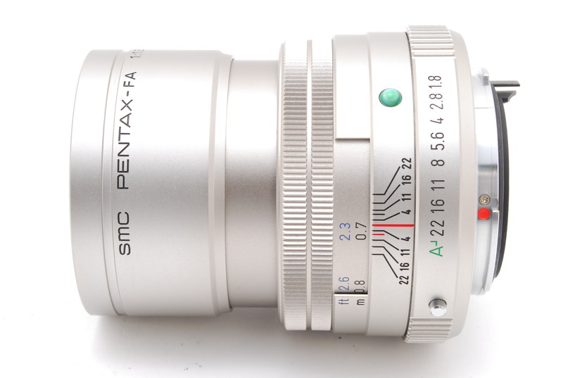 代購代標第一品牌－樂淘letao－【ランクA】 ペンタックス PENTAX FA 77mm F1.8 Limited シルバー（#176）