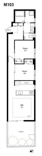 メタセコイア白金台-/東京都港区/白金台/2LDK | 東京、神奈川、千葉、埼玉のリノベーション・デザイナーズ賃貸ならグッドルーム[goodroom]