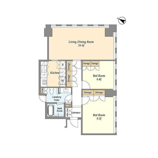 プルデンシャルタワーレジデンス3402号室/東京都千代田区/赤坂見附/2LDK | 東京、神奈川、千葉、埼玉のリノベーション・デザイナーズ賃貸ならグッドルーム[goodroom]