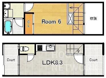 ARICA-/京都府京都市左京区/出町柳/1LDK | 大阪、兵庫、京都、その他のリノベーション・デザイナーズ賃貸ならグッドルーム[goodroom]