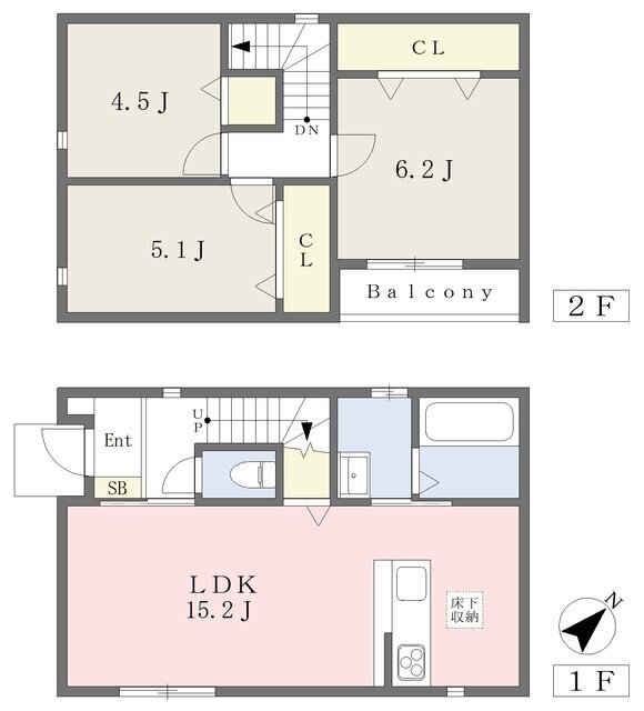 サンラプロ浜町 C-/福岡県北九州市若松区/若松/3LDK | 福岡のリノベーション・デザイナーズ賃貸ならグッドルーム[goodroom]